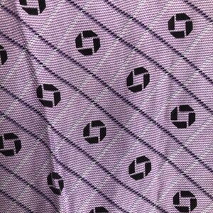 Lands' End | Accessories | Lands End Purple And Black Geometric Scarf ...